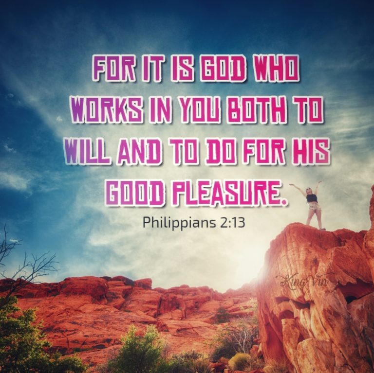 It is God who works in you - I Live For JESUS