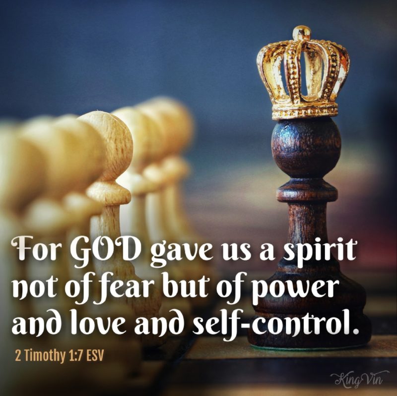 God gave us the spirit of power - I Live For JESUS
