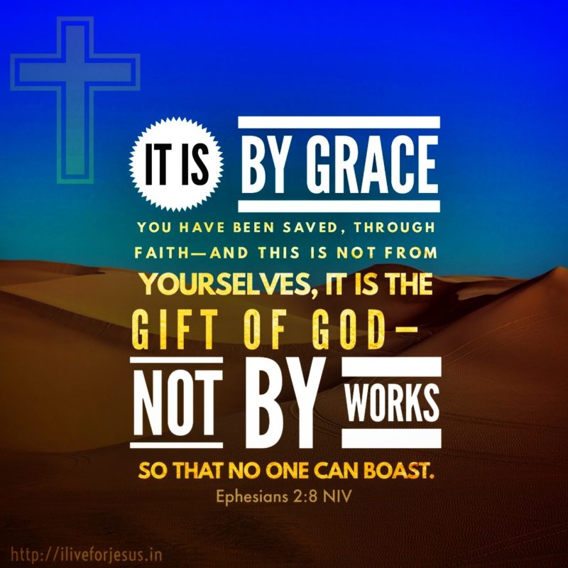 By Grace, Not Works - I Live For JESUS