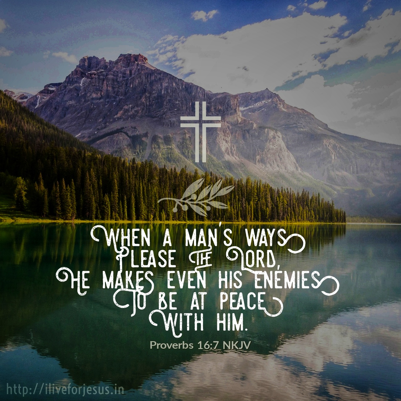 Enemies at peace - I Live For JESUS