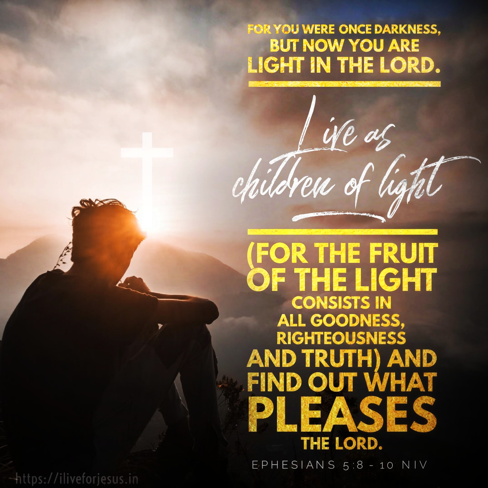 Children of Light - I Live For JESUS