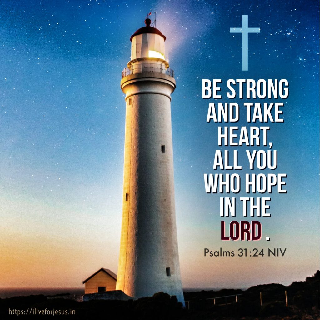 Take Heart I Live For JESUS