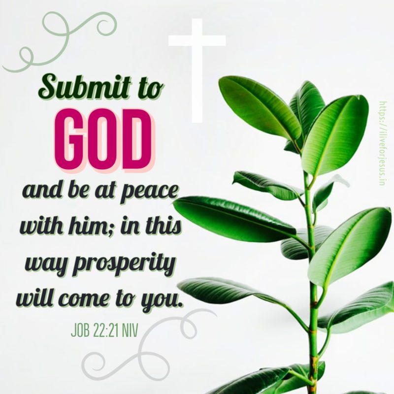 Be At Peace - I Live For JESUS