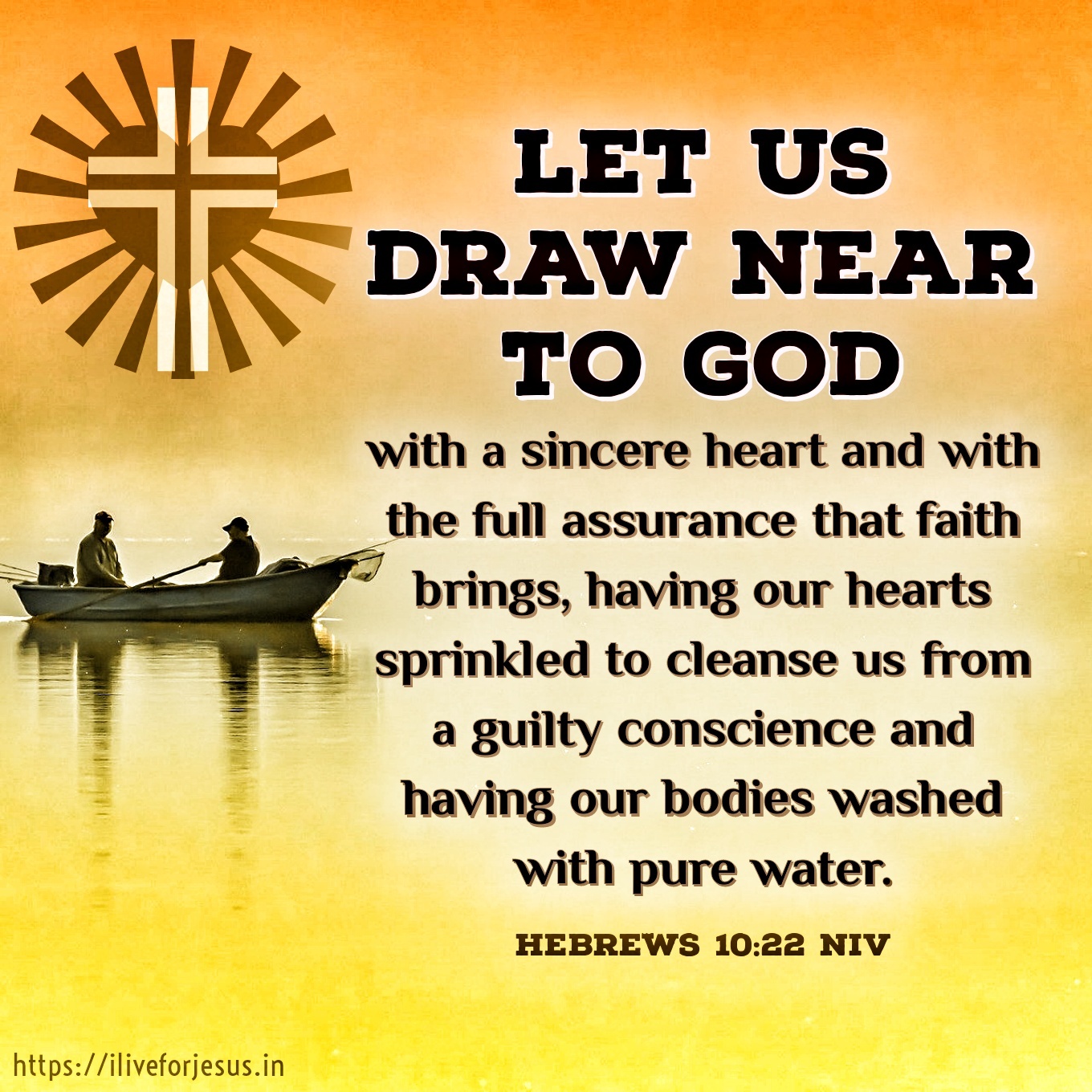 Draw Near to God - I Live For JESUS