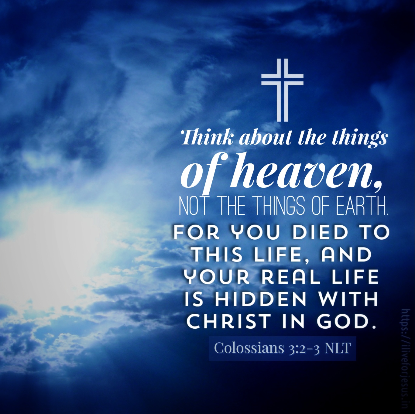 Things of Heaven - I Live For JESUS