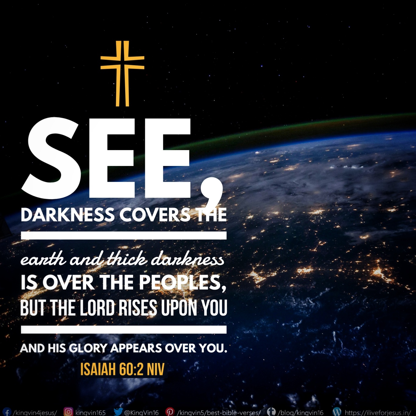 The Lord Rises Upon You - I Live For JESUS