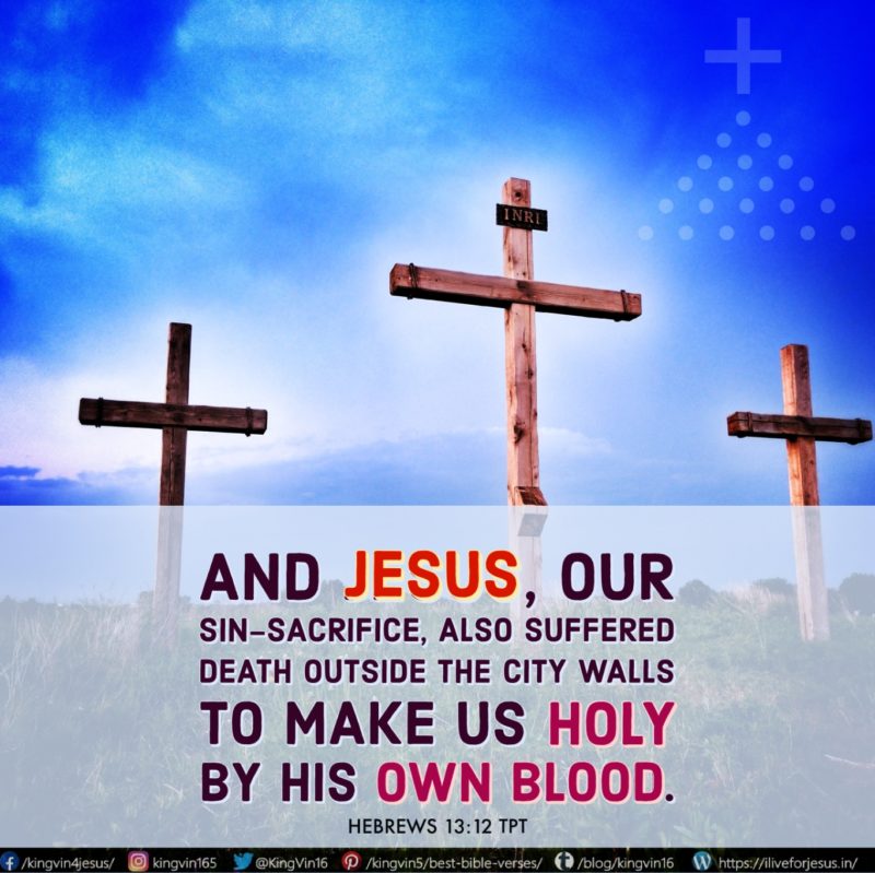 Sin-sacrifice - I Live For JESUS