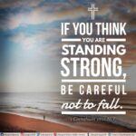 Standing Strong - I Live For JESUS