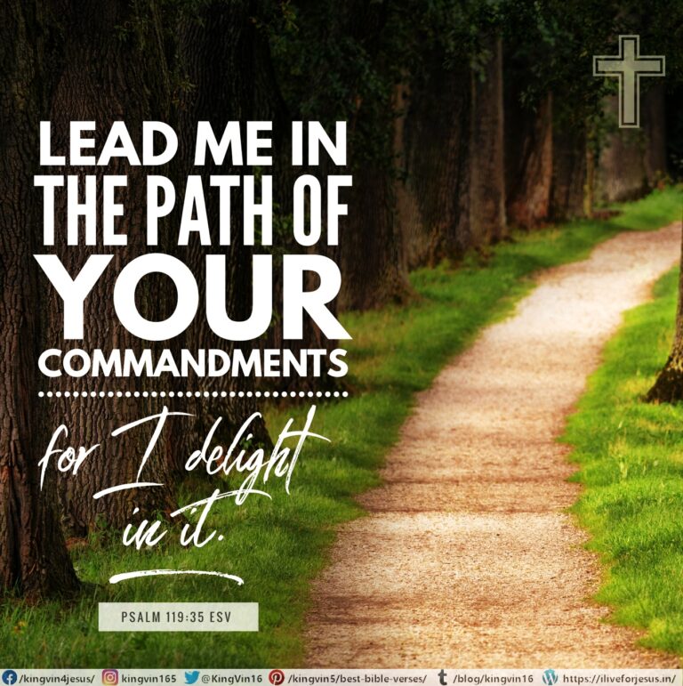 Lead Me in the Path - I Live For JESUS