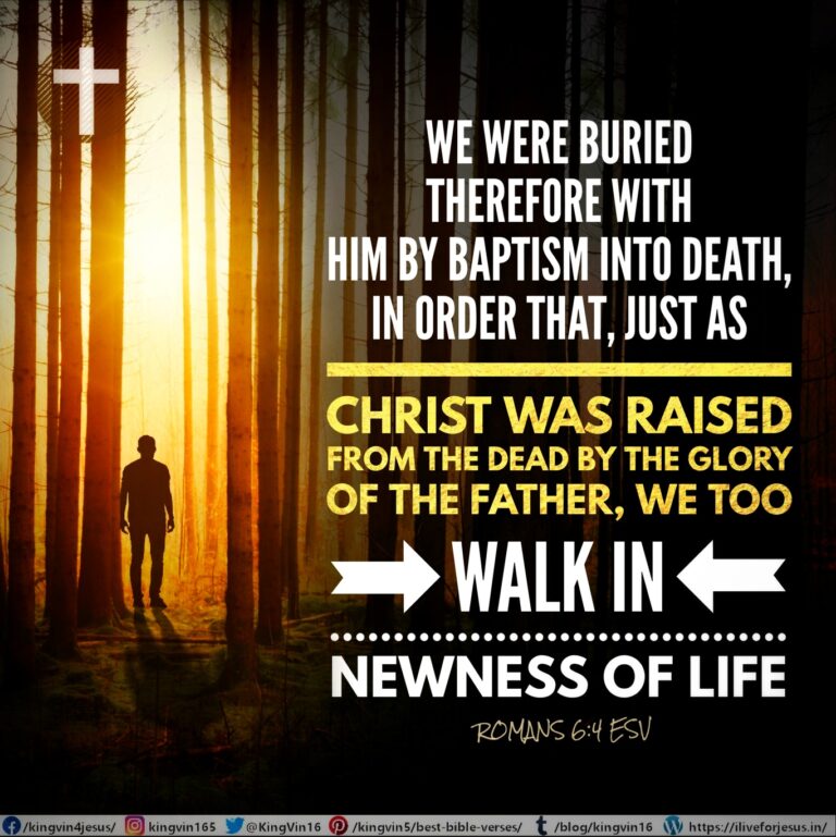 Walk in Newness - I Live For JESUS