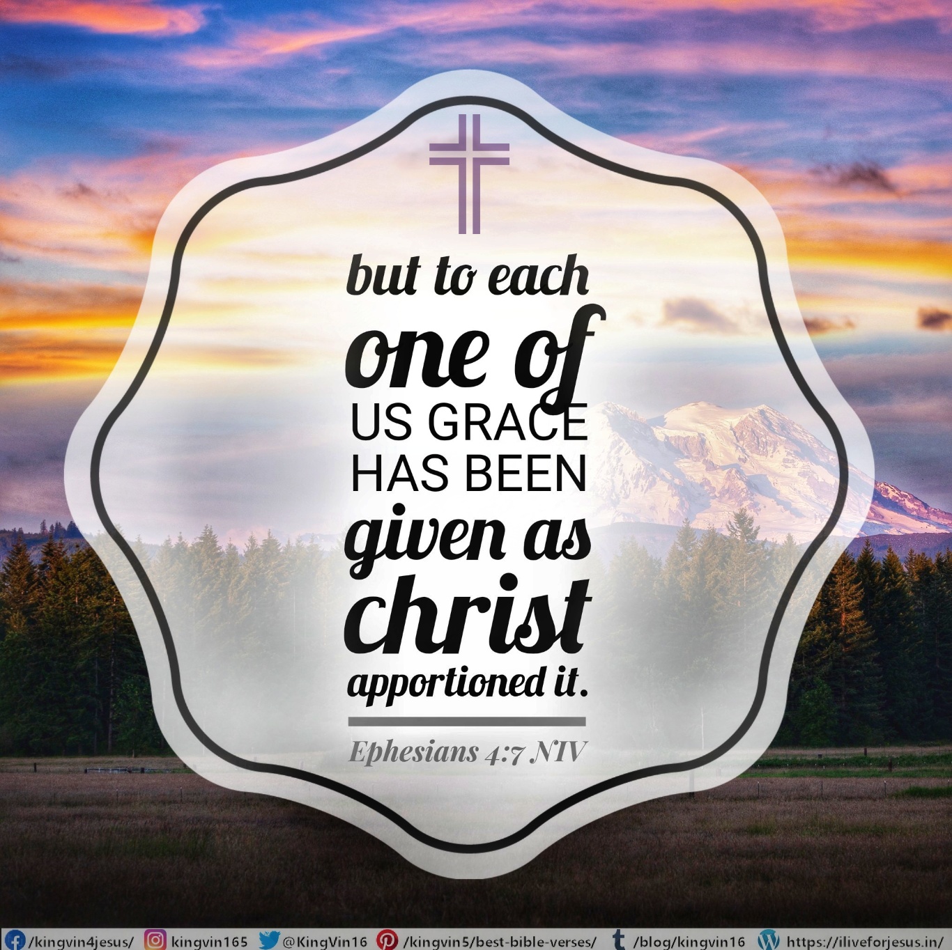 Grace Has Been Given - I Live For JESUS