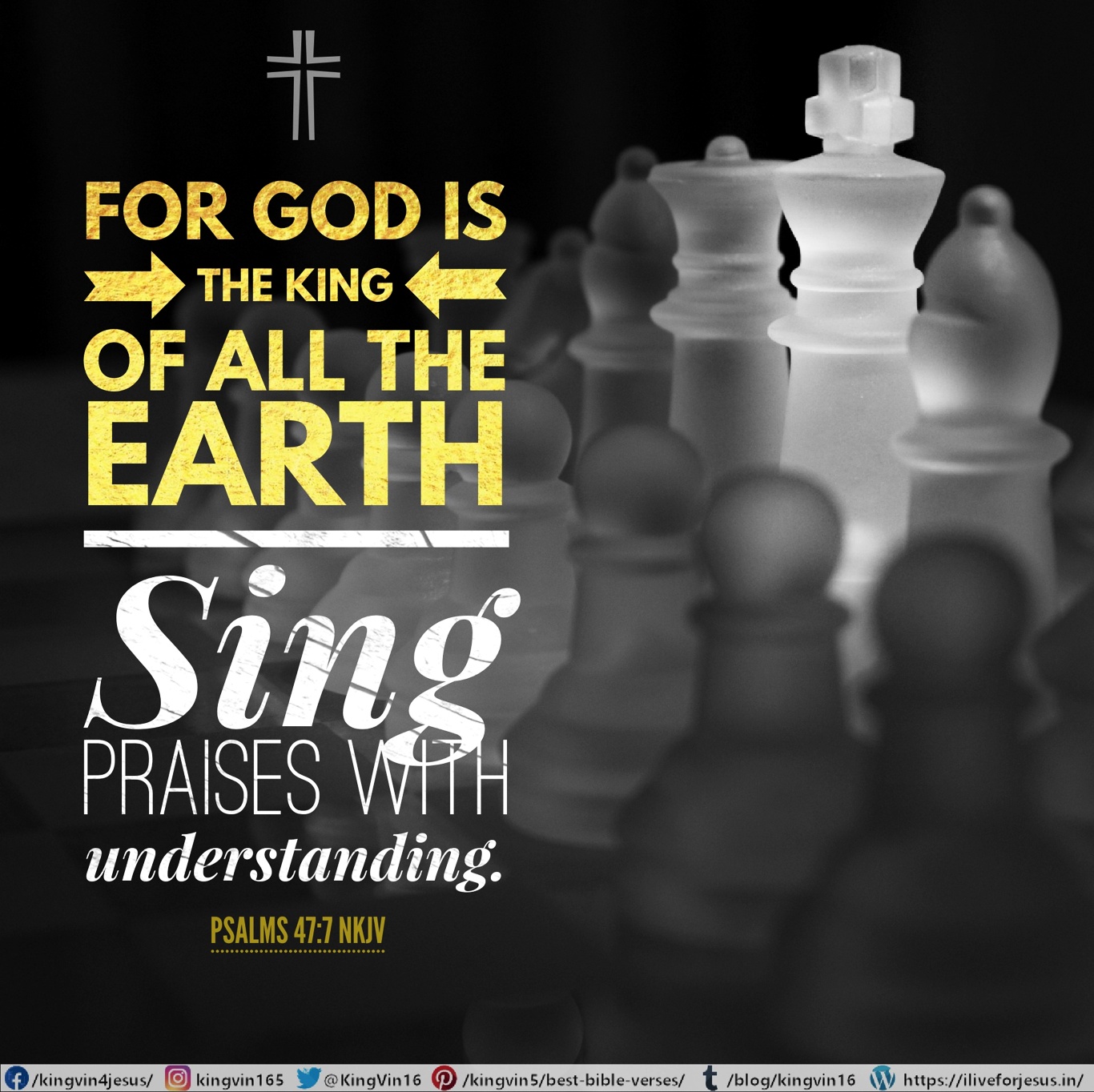 King of all the Earth - I Live For JESUS