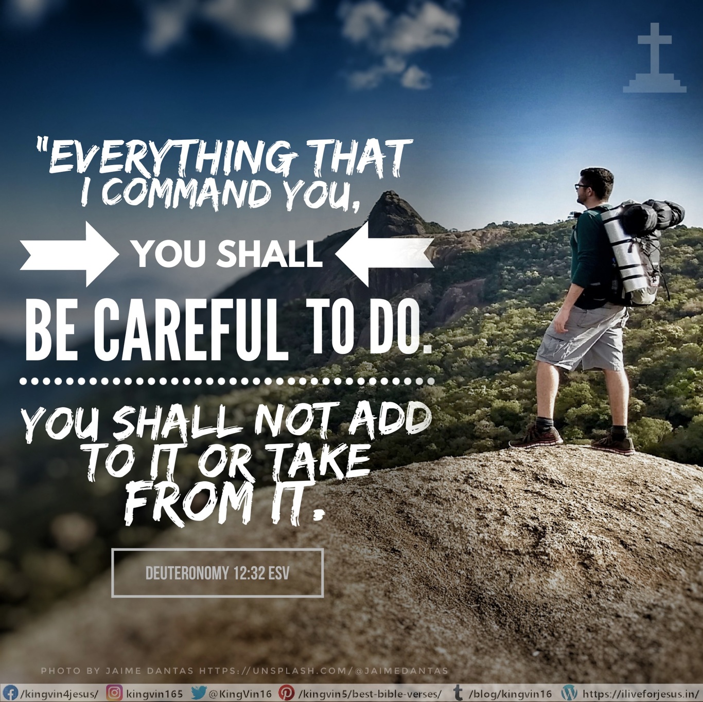 Be Careful To Do - I Live For JESUS