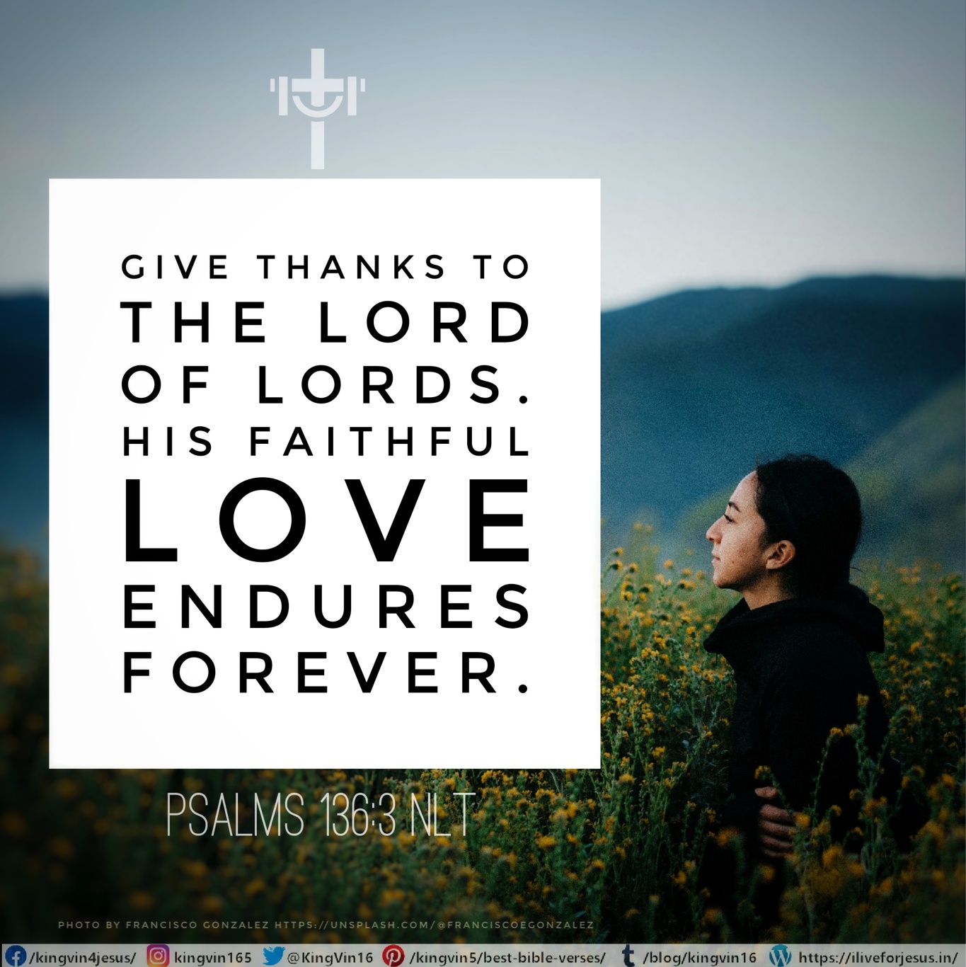 His Faithful Love - I Live For JESUS